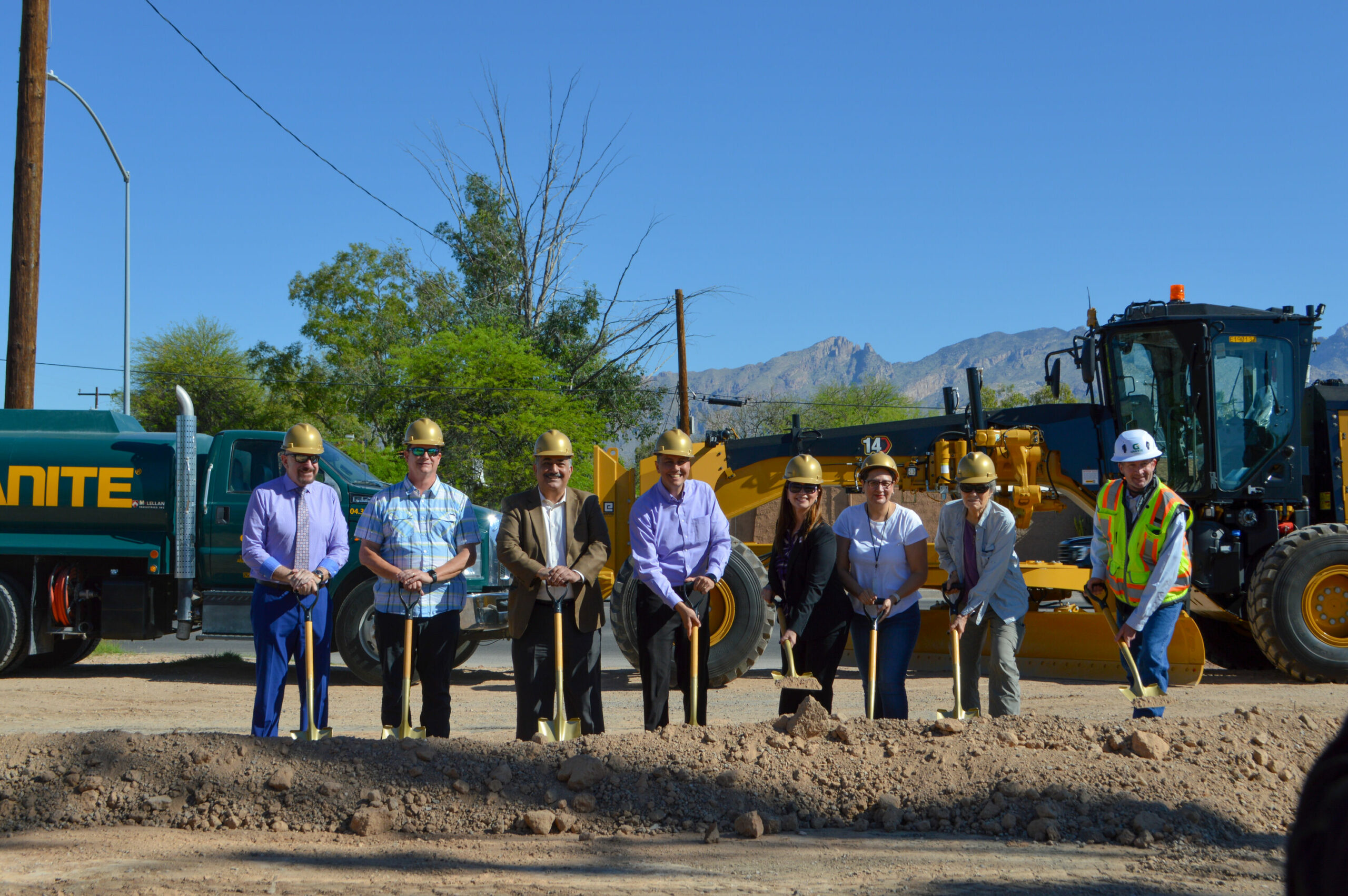 Grant Road project drives forward, with new lanes, sidewalks, bike ...
